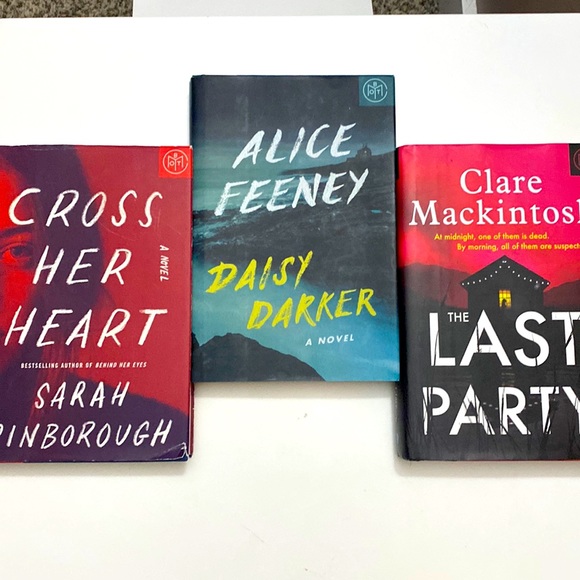 Other | Triple Thriller Book Bundle All Books Of The Month Botm | Poshmark